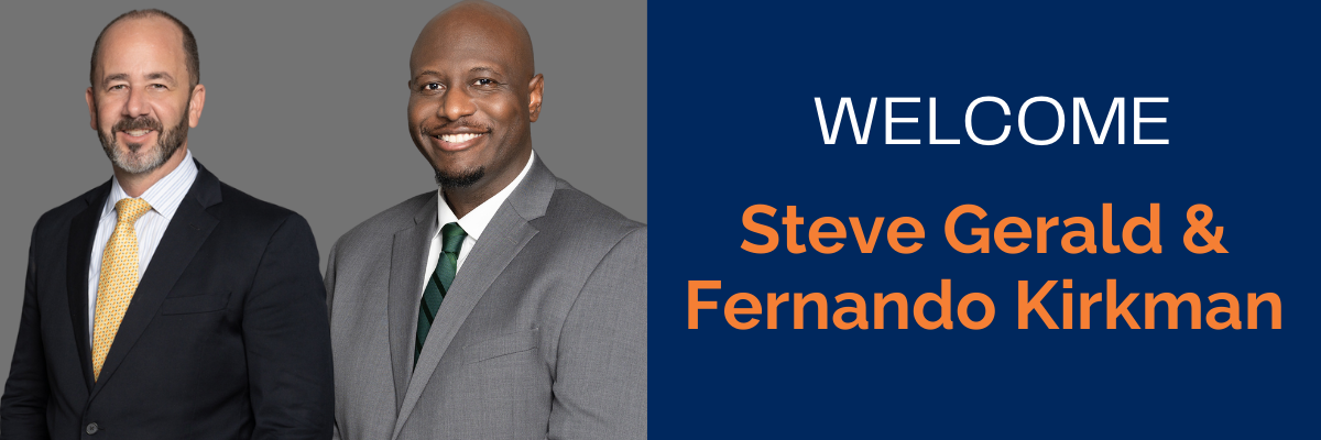 Tydings Welcomes Stephen Gerald and Fernando Kirkman | Tydings